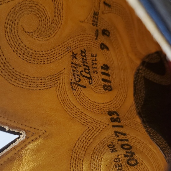 Tony Lama | Shoes | Mens Tony Lama Snakeskin Leather Western Style ...